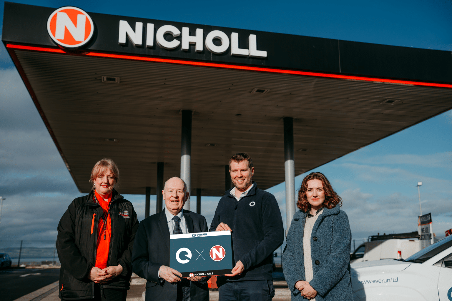 Nicholl Oils Teams Up With Everun To Create NI’s Largest EV Charging ...
